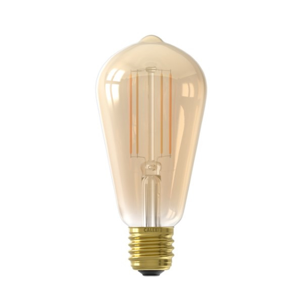 Slimme lamp E27 | Calex Smart Home | Edison (7W, 806lm, 1800 - 3000K, Dimbaar) Calex Kabelshop.nl